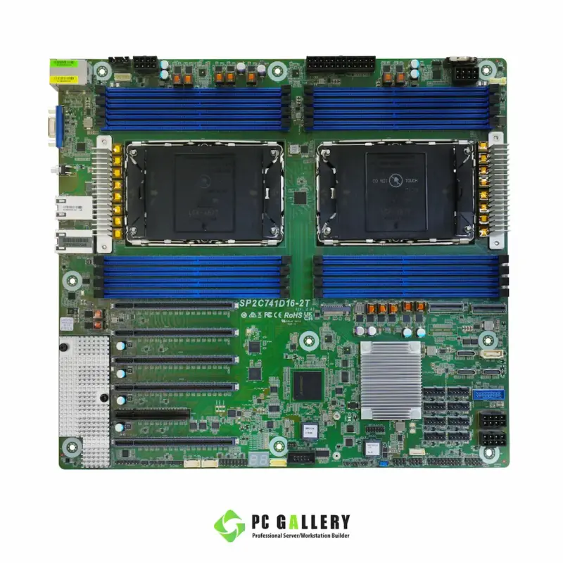 เมนบอร์ด ASRockRack SP2C741D16-2T, Dual Socket LGA4677, EEB, (C741 ...